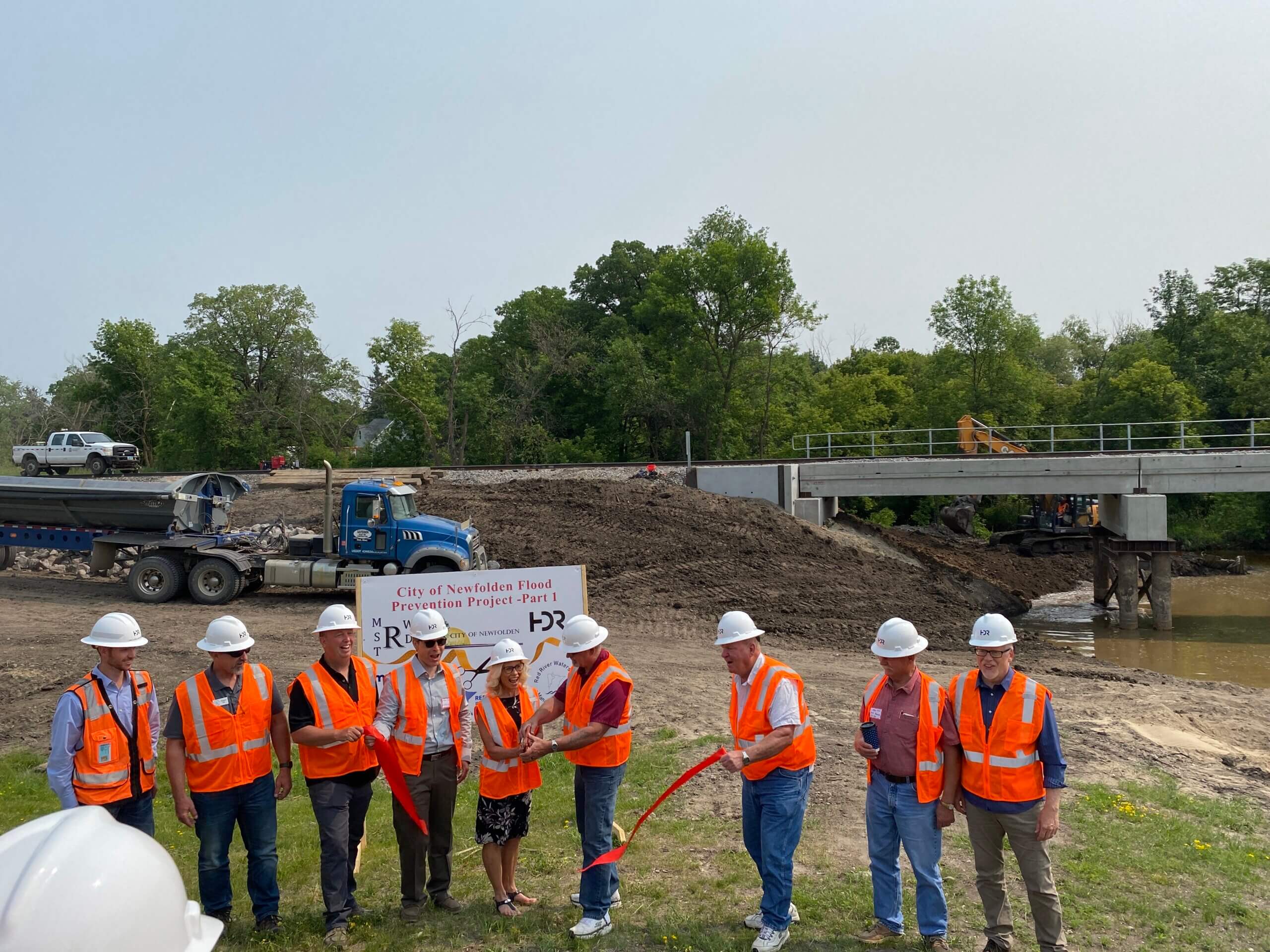 Flood Reduction Project Phase One Complete | Red River Farm Network