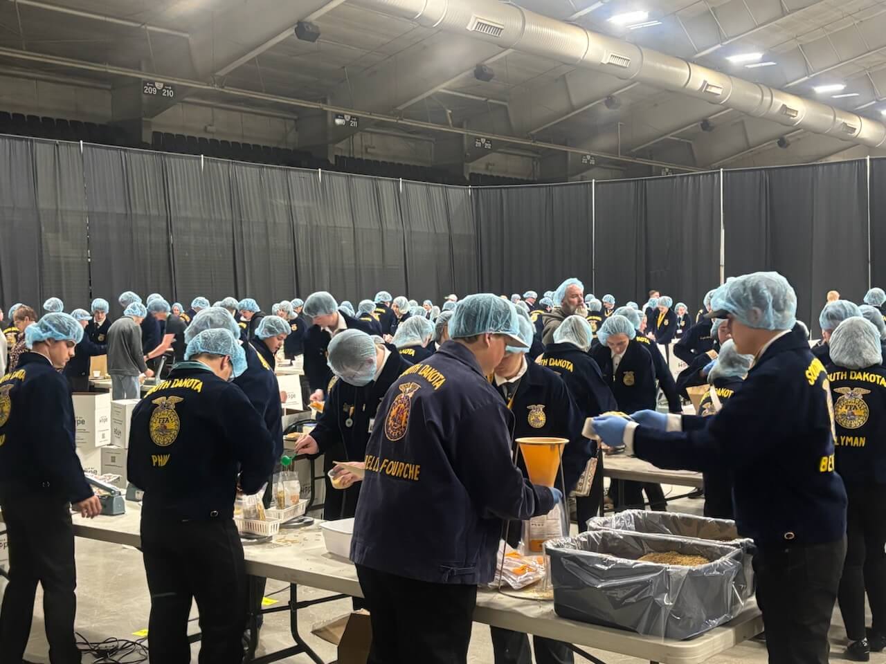 FFA Students Aim to Package 60,000 Meals at State Convention | Red ...